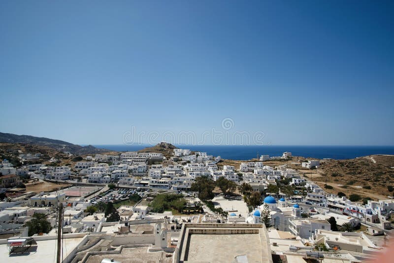 Ios Greece editorial stock photo. Image of focus, hill - 273715618