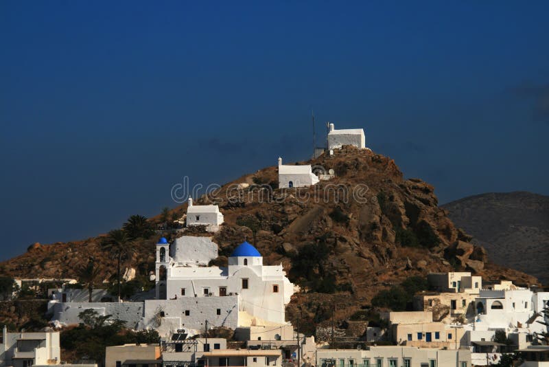 Ios Island, Greece, stock photo. Image of islands, tourism - 10756044