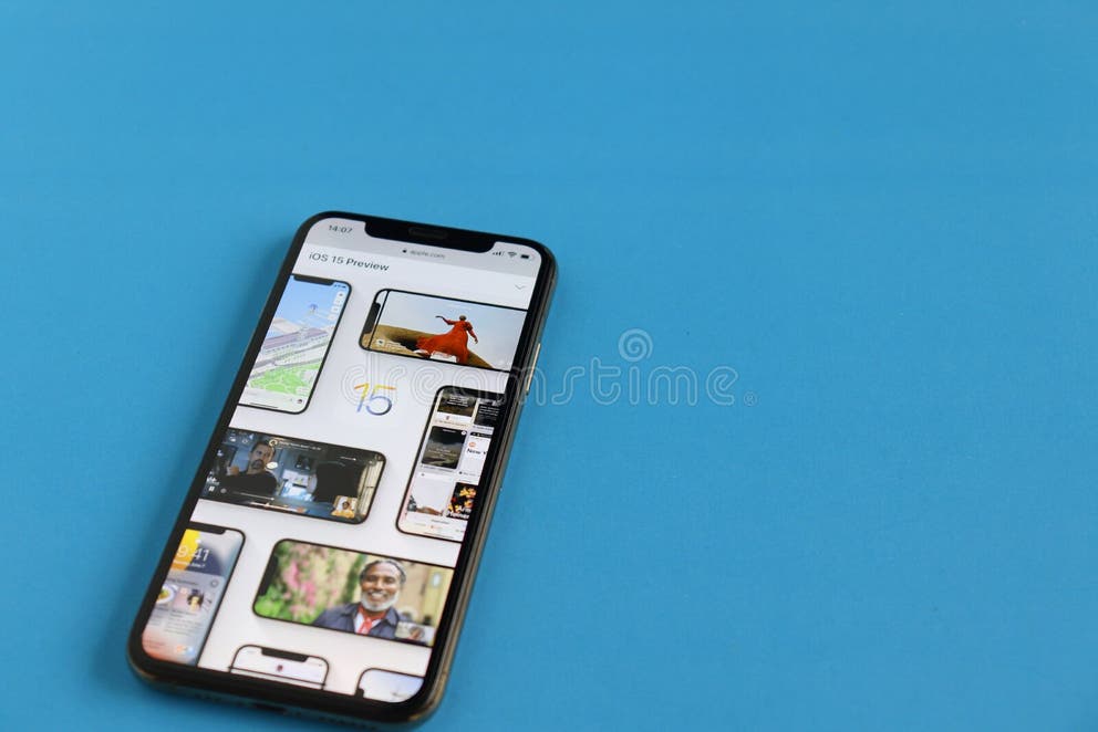 IOS 15 on-screen Web, New Operating System 2021 on Apple Devices ...