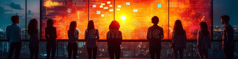 IoT Command Center 01 stock image. Image of collaboration - 384917513