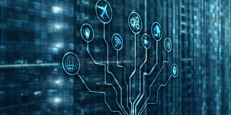 Digitalization, Digital Transformation Concept Stock Illustration ...