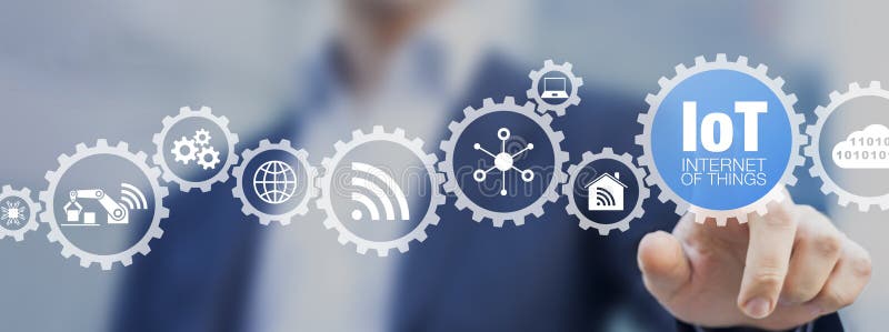 IoT Internet of Things and Digital Transformation Concept with Software ...