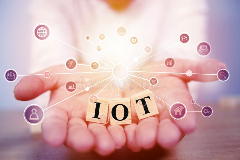 IOT Internet of Things Graphic Icons, Mobile App Wireless Technology ...