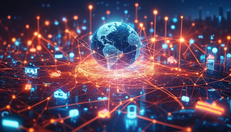 Iot World Stock Illustrations – 12,900 Iot World Stock Illustrations ...