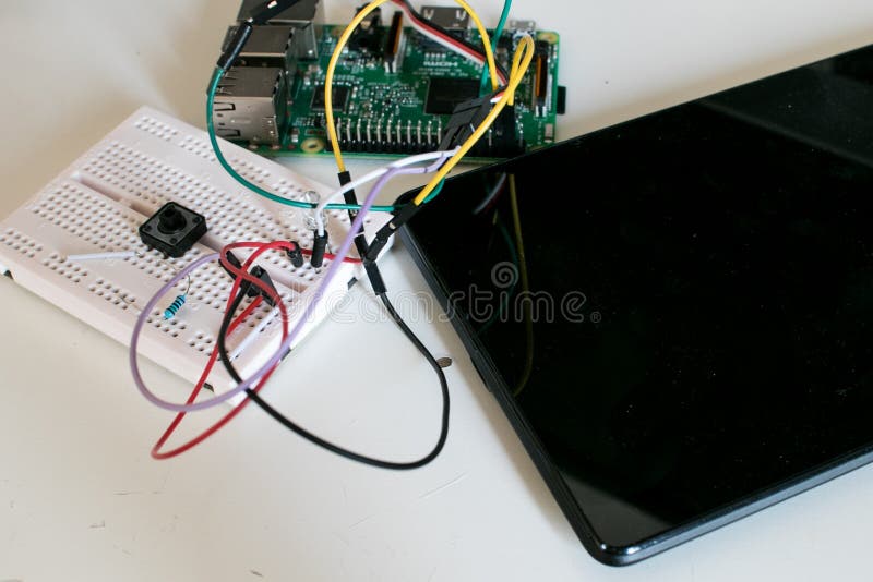 Single-board Computer. Circuit Board. Orange Pi Zero Stock Photo ...