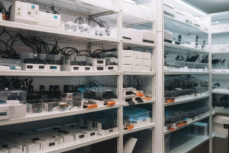 Iot Sensor Monitoring Equipment With Various Sensors And Data