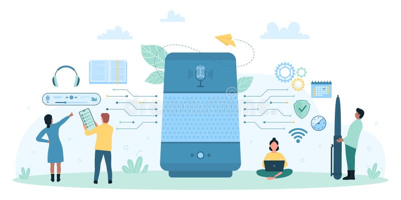 IOT, Smart Electronic Service and Automation, Tiny People Control Voice ...