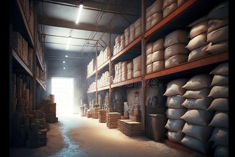 Raw Materials Warehouse Stock Illustrations – 102 Raw Materials ...