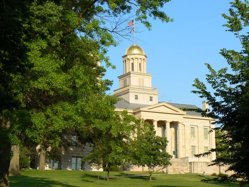 Iowa City stock image. Image of landmark, american, architecture - 15343825