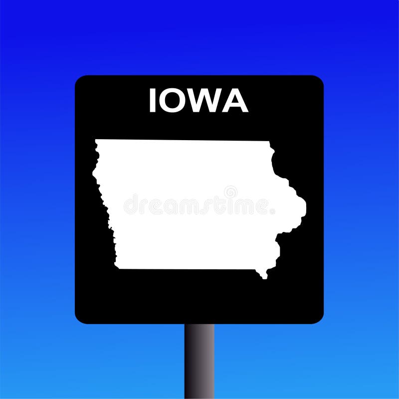 State of Iowa stock vector. Illustration of symbol, geography - 2237784