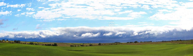 Iowa Landscape stock image. Image of green, panoramic - 44450121