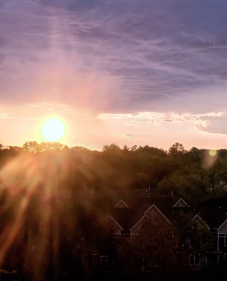 Iowa in the Morning 2019 I stock image. Image of filtered - 144768277
