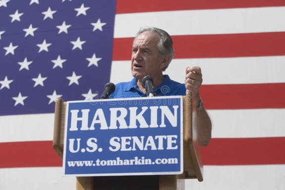 Iowa Sen. Tom Harkin editorial photo. Image of government - 11276531