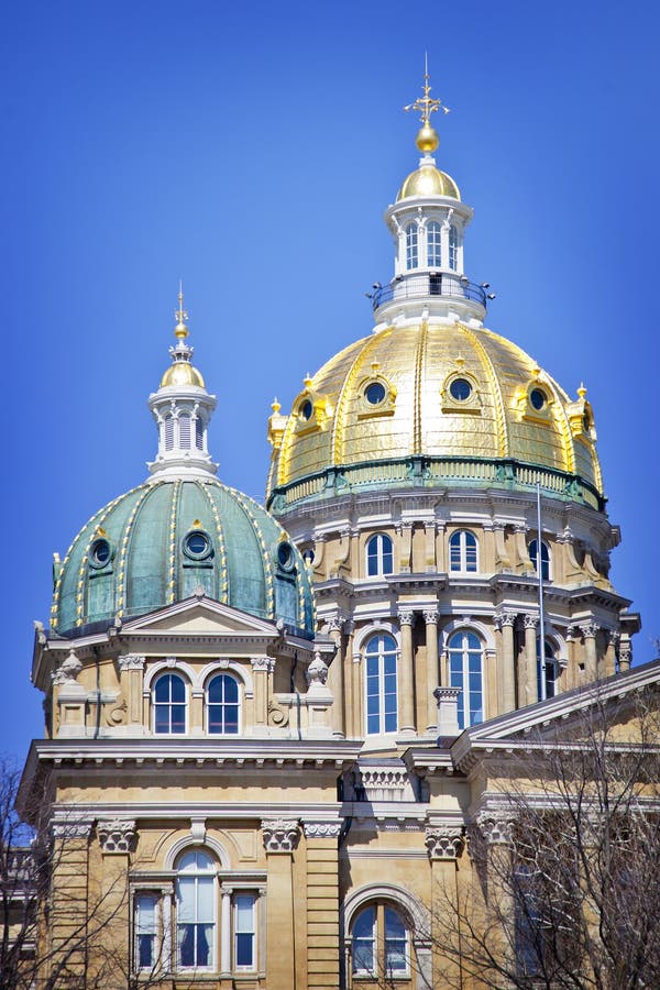 Iowa State Capitol Building Editorial Stock Photo - Image of landmark ...