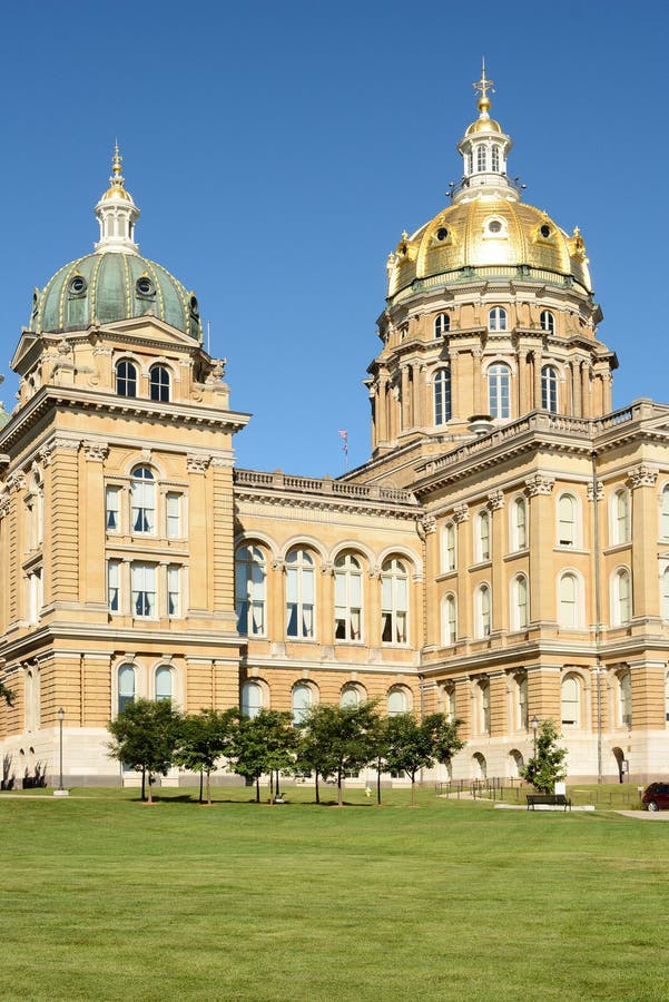 Iowa State Capitol stock image. Image of building, politics - 58546973