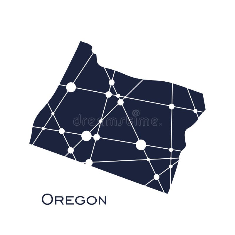 Iowa state map stock vector. Illustration of country - 130351426