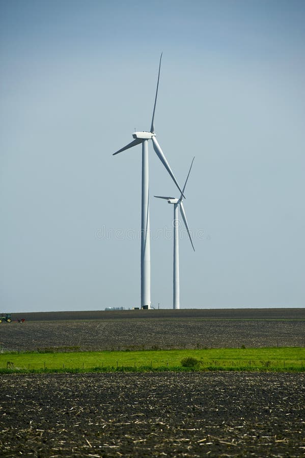 Iowa Wind Turbines stock photo. Image of growth, technology - 29229702