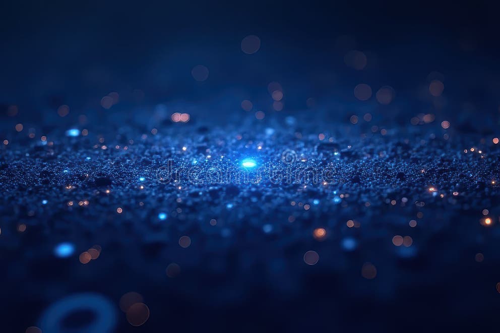 IP Address and Network Visualization Stock Illustration - Illustration ...