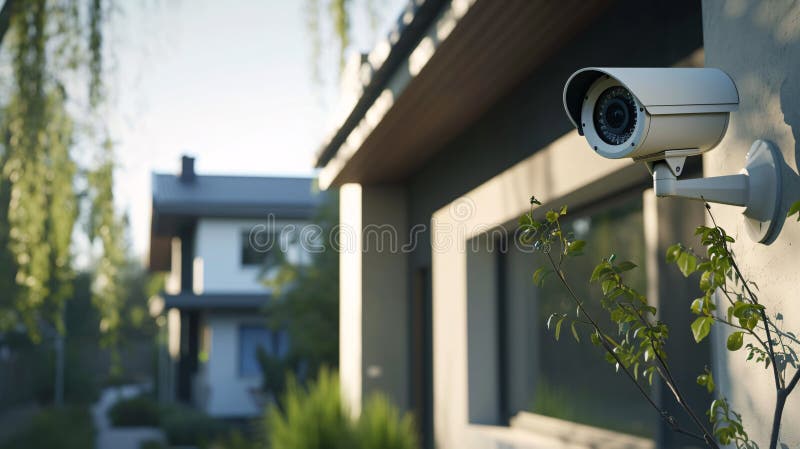 IP CCTV Camera Install by Have Water Proof Cover To Protect Camera with ...