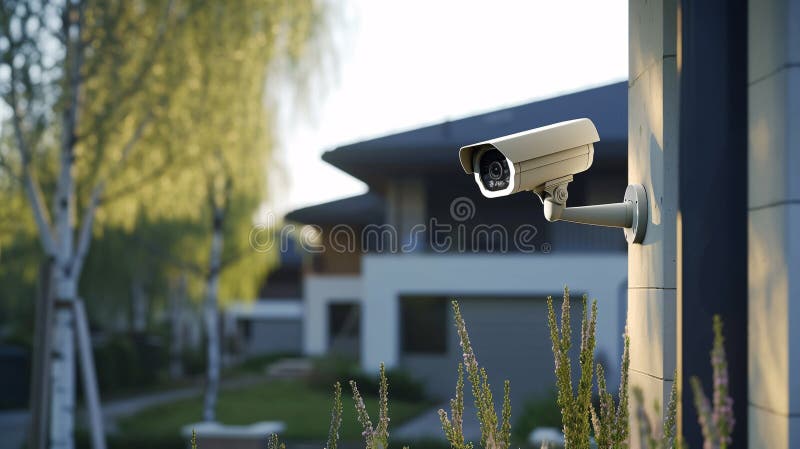 IP CCTV Camera Install by Have Water Proof Cover To Protect Camera with ...