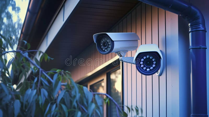 IP CCTV Camera Install by Have Water Proof Cover To Protect Camera with ...