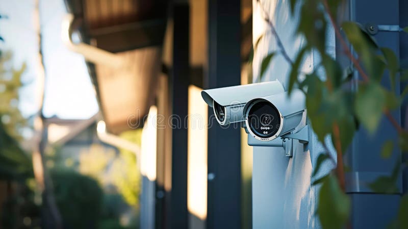 IP CCTV Camera Install by Have Water Proof Cover To Protect Camera with ...