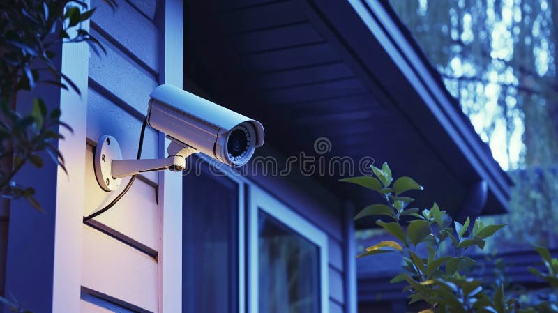 IP CCTV Camera Install by Have Water Proof Cover To Protect Camera with ...