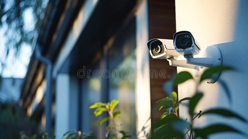 IP CCTV Camera Install by Have Water Proof Cover To Protect Camera with ...