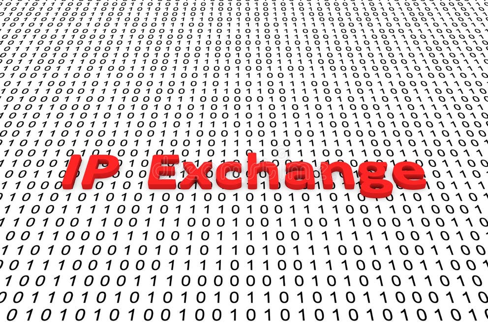 IP Exchange stock illustration. Illustration of exchange - 97887972