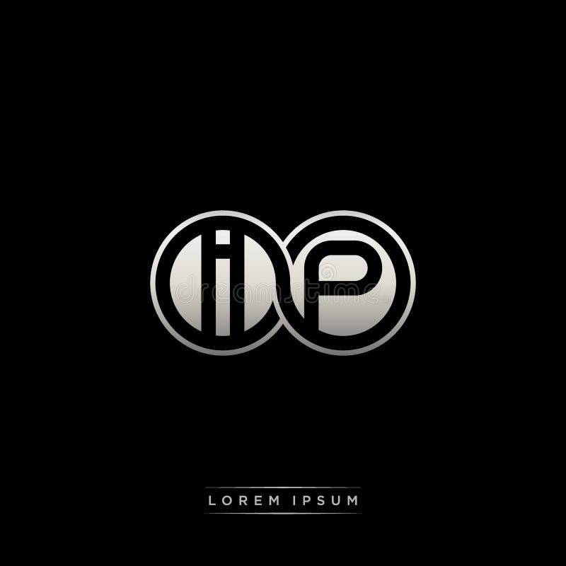 IP Initial Letter Linked Circle Capital Monogram Logo Modern Template ...