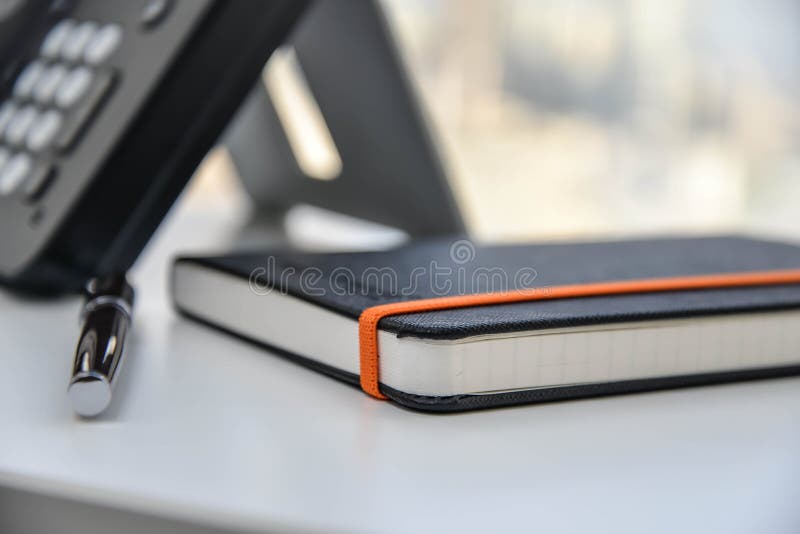 IP Phone and notebook stock image. Image of internet - 62451479