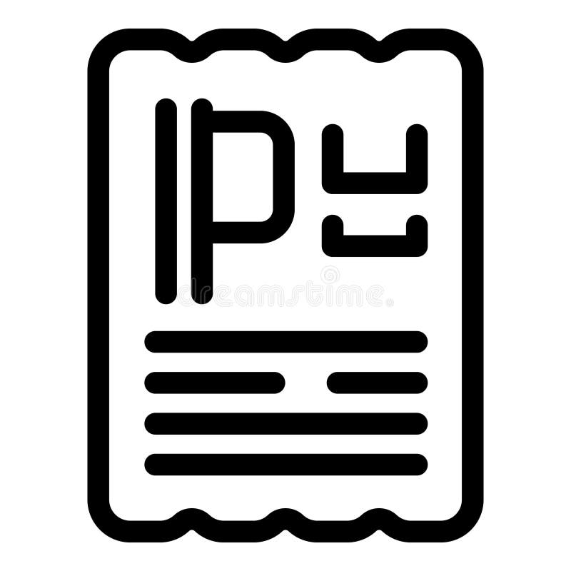 Ip Rights Document Icon Showing Intellectual Property Protection Stock ...