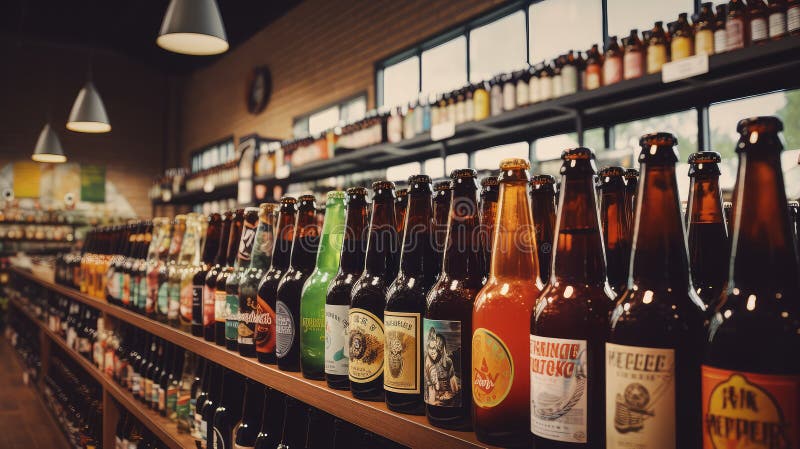 Ipa beer store stock illustration. Illustration of beer - 360655712