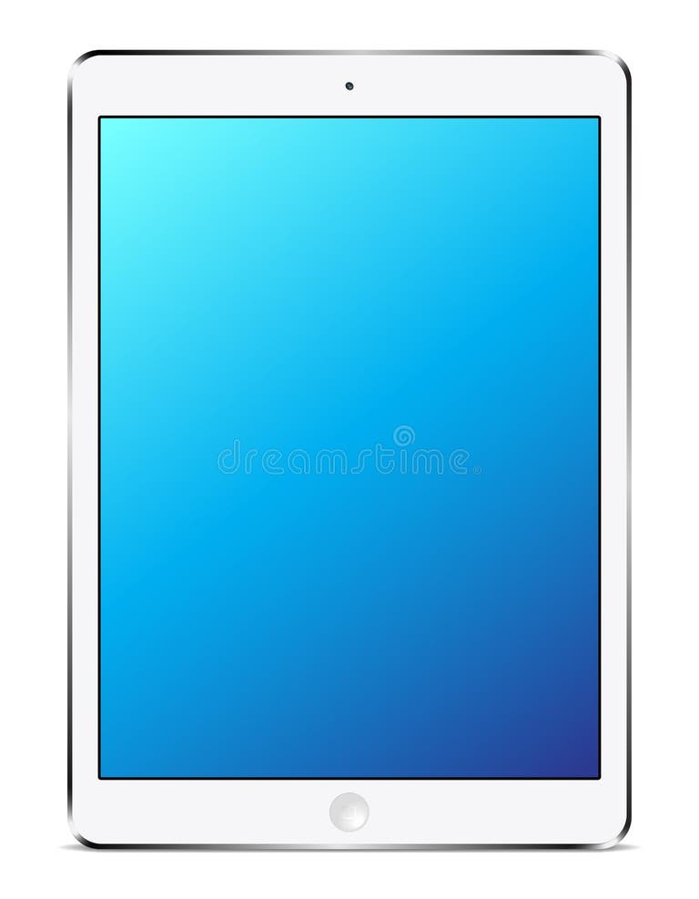 Ipad Mini Blue Screen Stock Illustrations – 29 Ipad Mini Blue Screen ...
