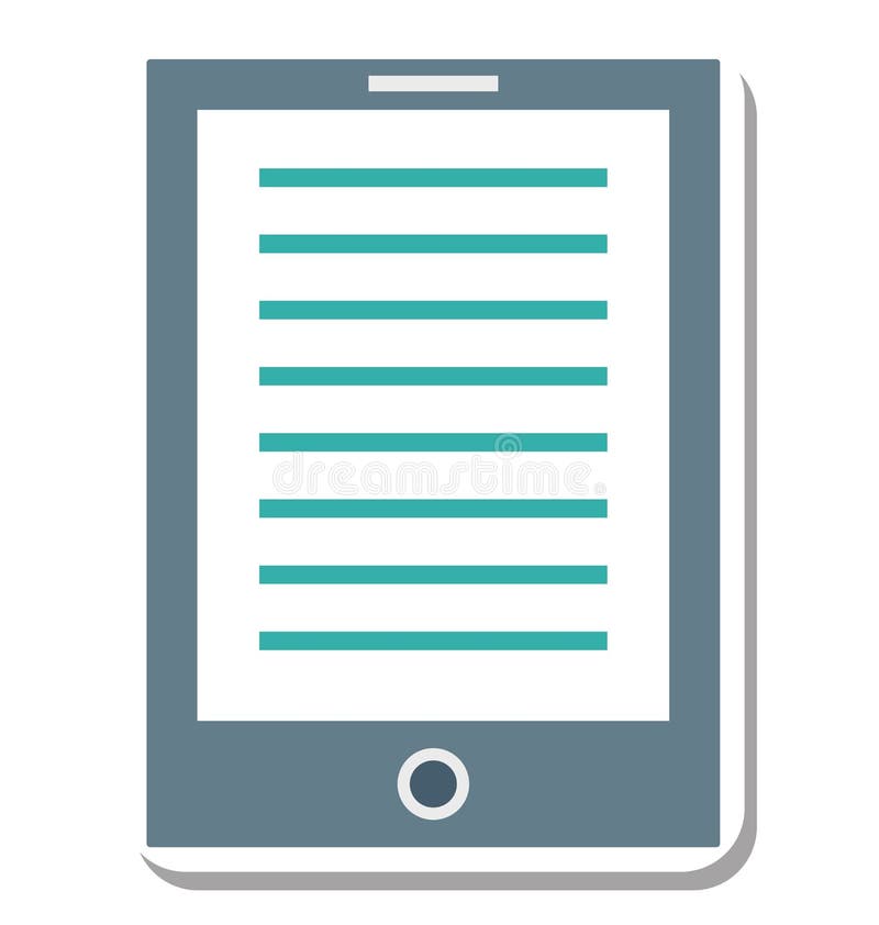 Ipad Isolated Vector Icon Editable Stock Vector - Illustration of nback ...