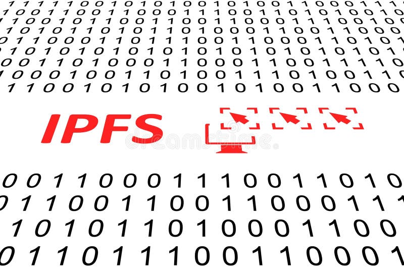 IPFS Concept Binary Code 3d Stock Illustration - Illustration of code ... IPFS Concept Binary Code 3d Stock Illustration - Illustration of code ...