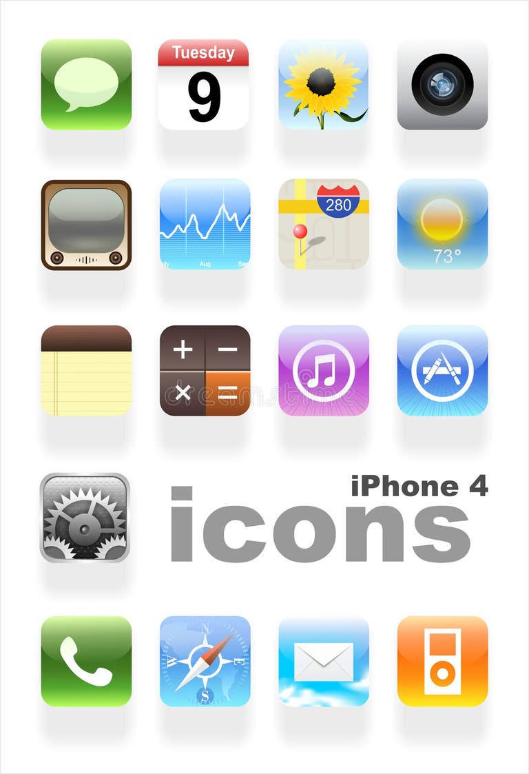 Iphone Icons Stock Illustrations – 2,193 Iphone Icons Stock ...