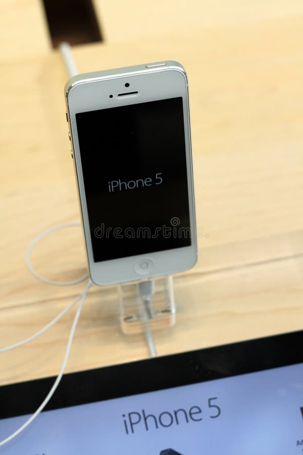 IPhone 5 editorial stock image. Image of apple, iphone - 26724139