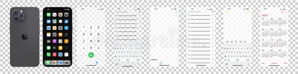 Iphone 13 Interface Stock Illustrations – 339 Iphone 13 Interface Stock ...