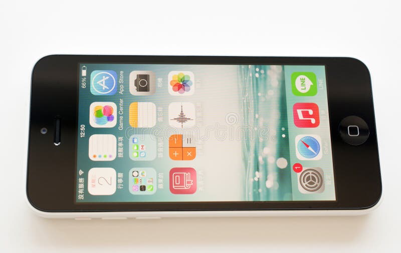 IPhone 6 No Fundo Branco Desligado Foto de Stock Editorial - Imagem de ...