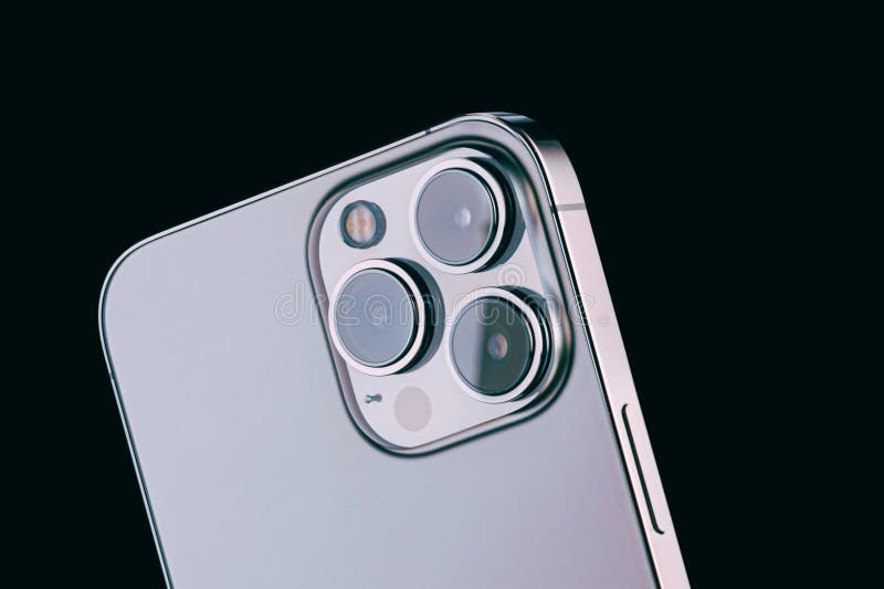 IPhone Latest Version Closeup Image Editorial Photo - Image of circle ...