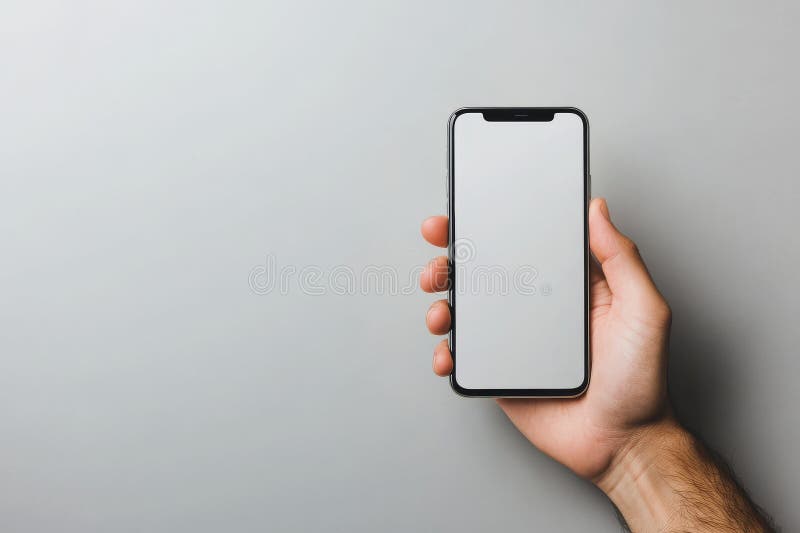 An IPhone Mockup is Being Held by a Person, Showcasing the IPhone 14 S ...