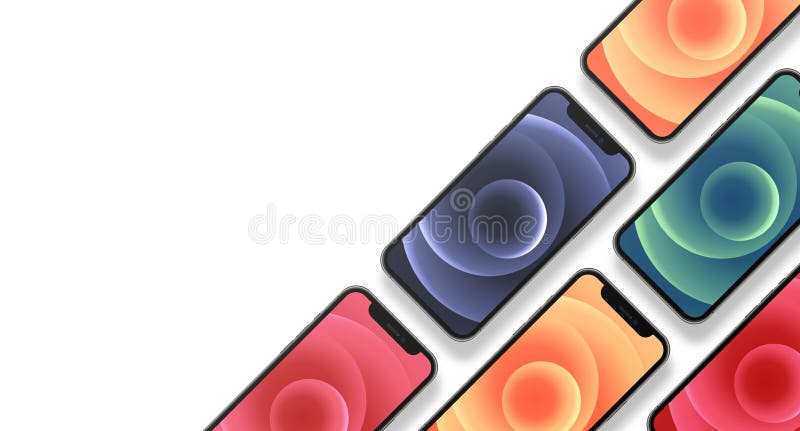 IPhone Pro Max with Screen Front View Editorial Stock Photo ...