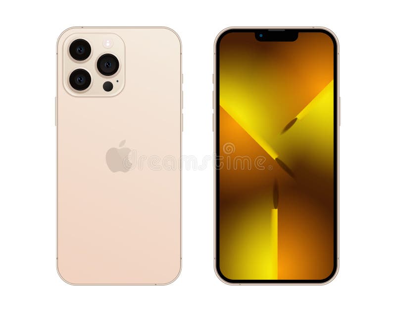 Iphone 13 Pro Pro Max Vector Smartphone Burla Iphone Ilustración ...