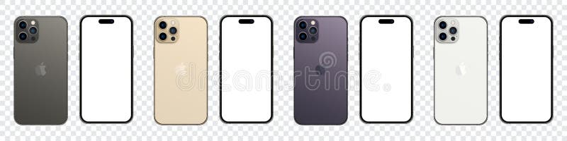 Iphone 14 Pro Mockup. Mockup Screen Iphone and Back Side Iphone. Iphone ...