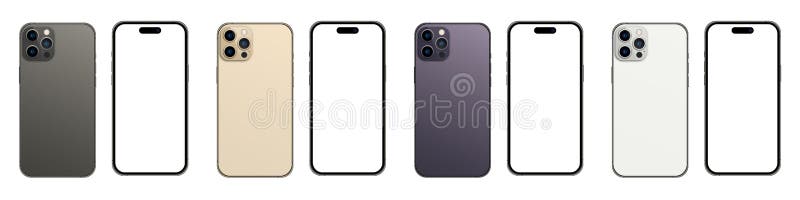 Iphone 14 Pro Mockup. Iphone 14 Realistic Vector. Smartphone Mockup ...