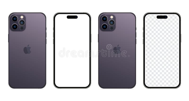 Iphone 14 Pro Mockup. Iphone 14 Realistic Vector. Smartphone Mockup ...