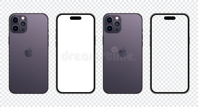 Iphone 14 Pro Mockup. Iphone 14 Realistic Vector. Smartphone Mockup ...
