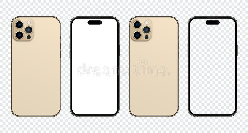 Iphone 14 Pro Mockup. Iphone 14 Realistic Vector. Smartphone Mockup ...