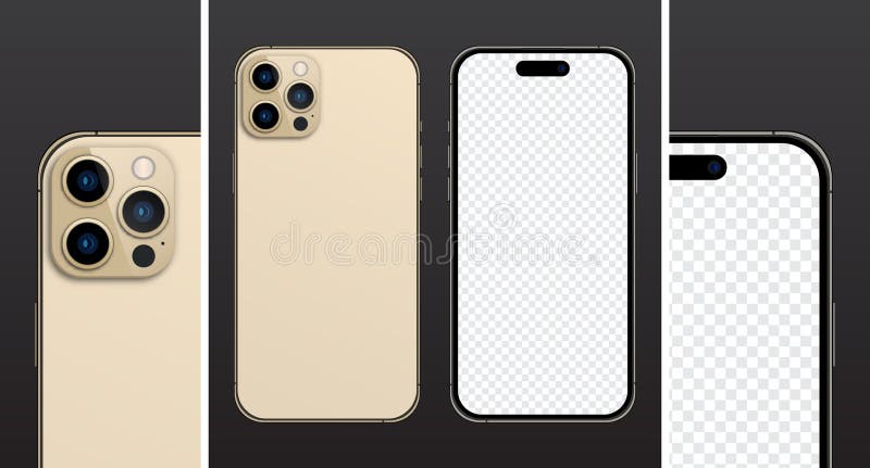 Iphone 14 Pro Mockup. Iphone 14 Realistic Vector. Smartphone Mockup ...